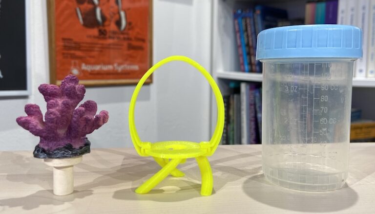 Coral Transport Cradle is a Perfect Use of 3D Printing | Reef Builders ...