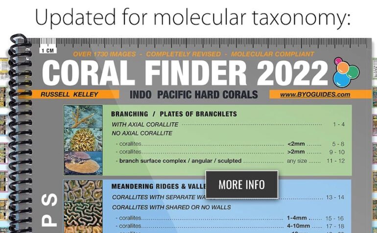 Coral Finder 2022, the Annual Revision of the Best ID Guide | Reef ...