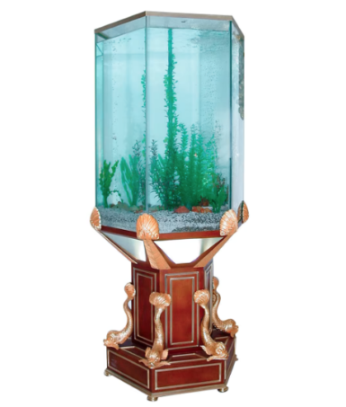 $50,000 Italian baroque-style fish tank is coated in 24K gold | Reef ...