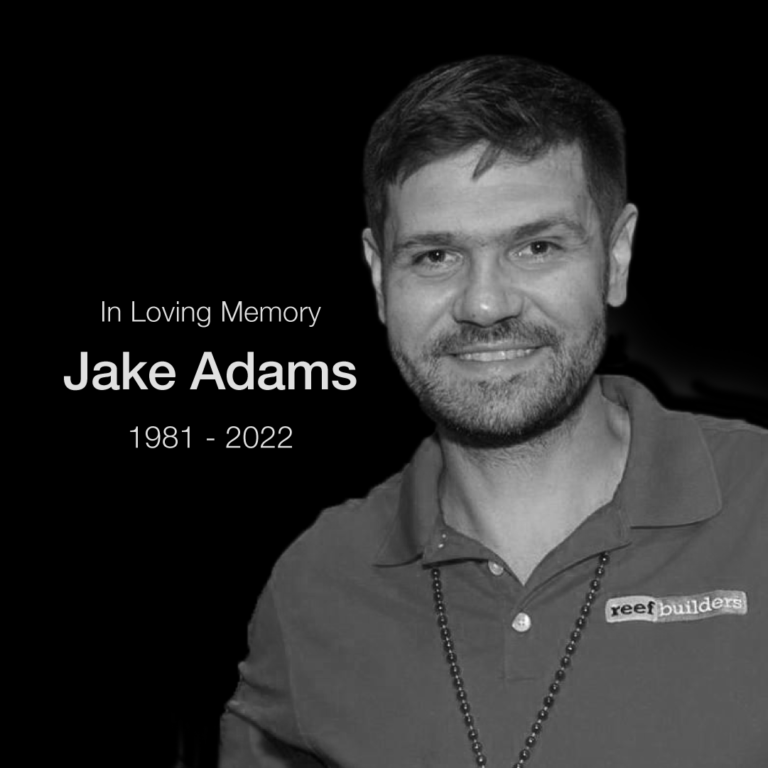 In memoriam of Jacob Adams | Reef Builders | The Reef and Saltwater ...