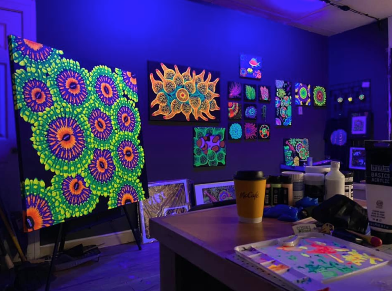 Celebrating the reef-related art of Lazycoffeedesign | Reef Builders ...