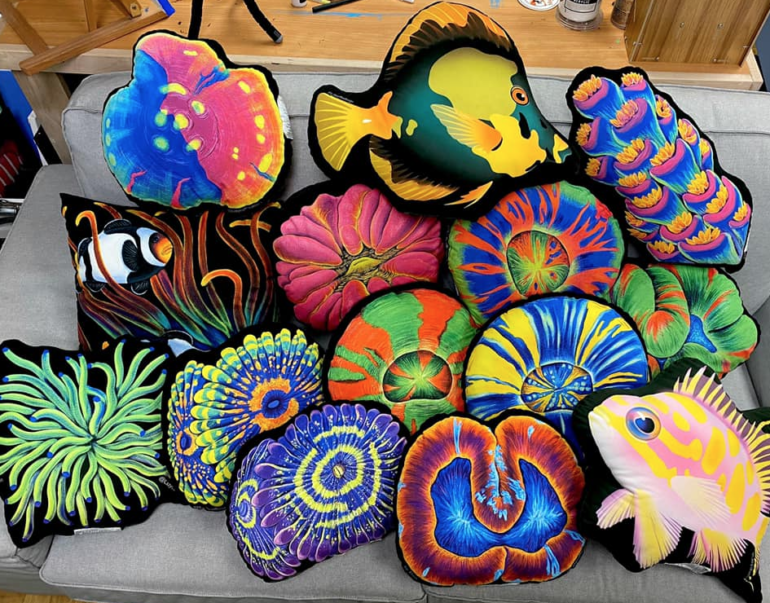 Celebrating the reef-related art of Lazycoffeedesign | Reef Builders ...