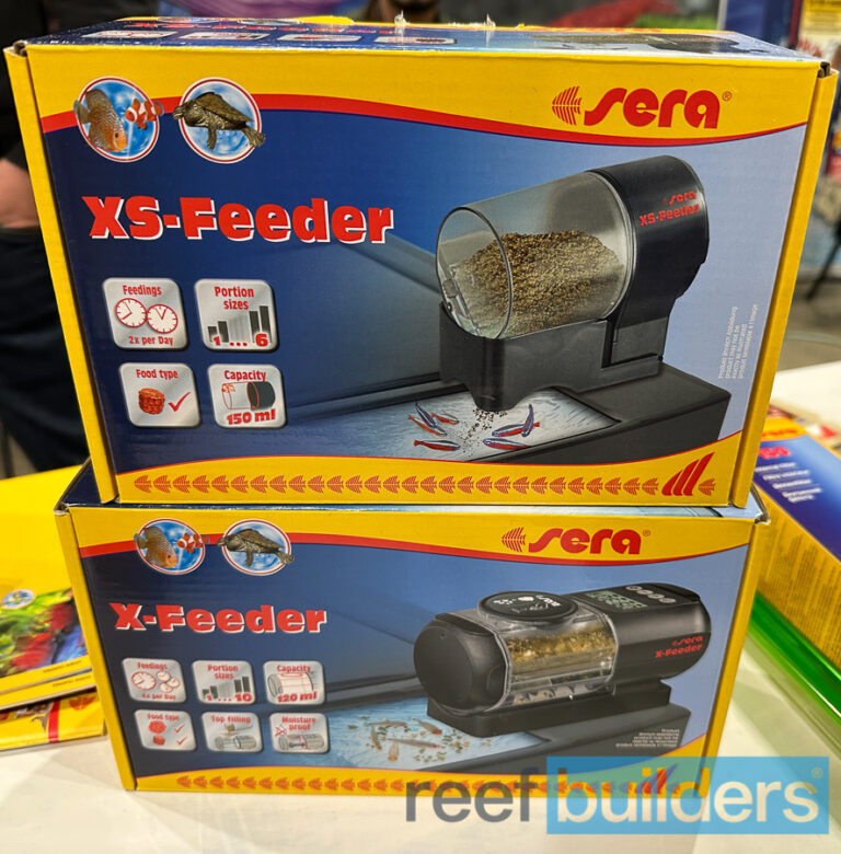 Sera X-Feeder & XS-Feeder Finally Arrive in America | Reef Builders | The Reef and Saltwater ...