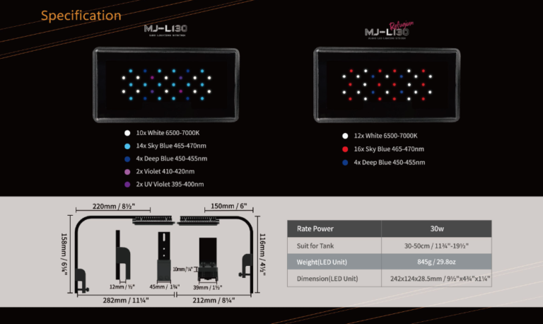 MJ-L130 nano LED light joins Maxspect’s Jump Series | Reef Builders ...