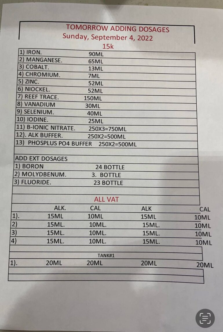 Setting Up an Aquarium Log | Reef Builders | The Reef and Saltwater ...