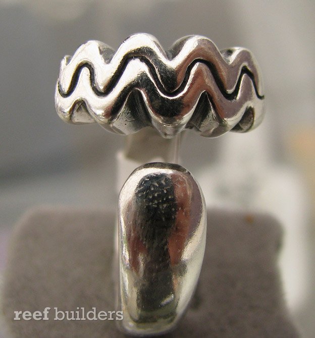 Reef Jewelry of sterling silver and pearl are like miniature sculptures ...