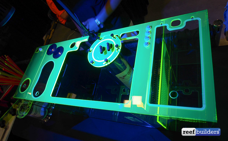 We can’t get enough of Synergy Reef’s fluorescent acrylic sumps | Reef ...
