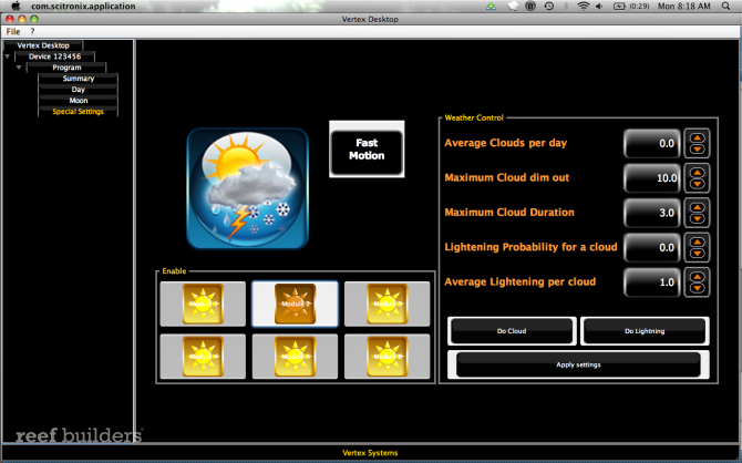 V-Link USB wireless and Light Studio Java app for the Vertex Lumilux ...